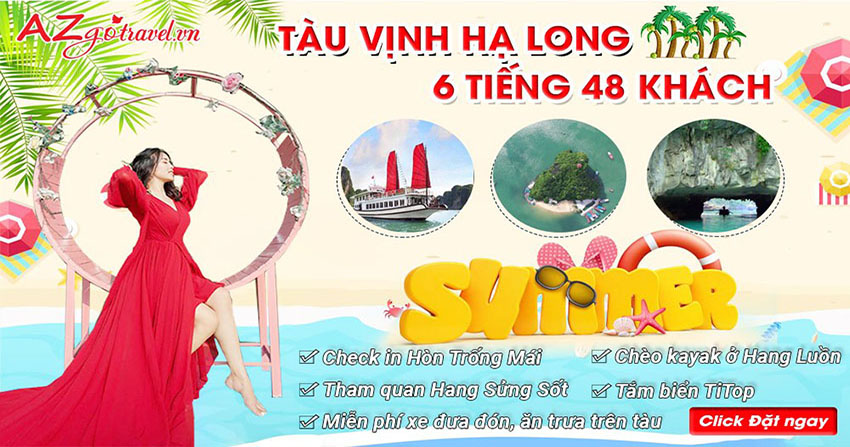 Tour Tàu thăm Vịnh Hạ Long - AZgo Travel